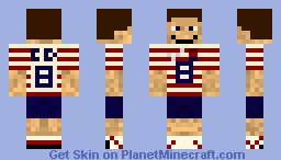 Clint Dempsey of USA Minecraft Skin