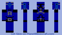 blue clone Minecraft Skin