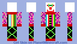 Clown Minecraft Skin