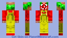 Clown Costume Minecraft Skin