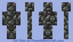 CobbleStone Camo Minecraft Skin
