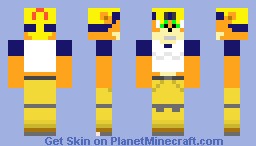 Crunch Bandicoot Minecraft Skin