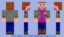 Coldplay - Every Teardrop Is a Waterfall Minecraft Skin