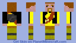 Cole from inFAMOUS Minecraft Skin