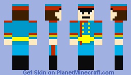 Colin - Advance Wars Minecraft Skin