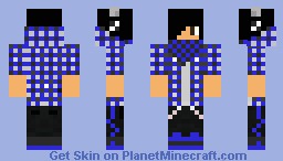 Teenage Boy (blue) Minecraft Skin