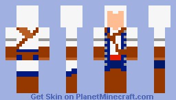 Colonial assassin Minecraft Skin