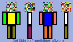 Color Man Minecraft Skin