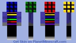 Rubix Cube Minecraft Skin