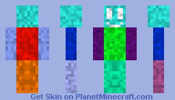 Colorful Minecraft Skin