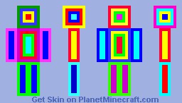 COLORS Minecraft Skin