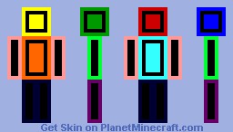 Colors Two Minecraft Skin