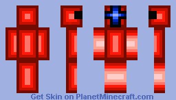 Fire Knight Minecraft Skin
