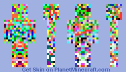 Colorful Minecraft Skin