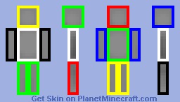 Colour Skin Minecraft Skin