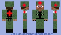 Combat Medic Minecraft Skin