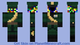 General Colourful Minecraft Skin