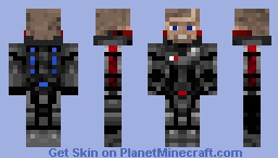 Commander Shepard Minecraft Skin