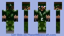 Commando Minecraft Skin
