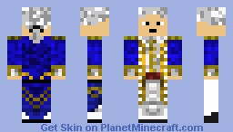Commodore James Norrington Minecraft Skin