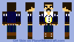 The Purple Skull Minecraft Skin