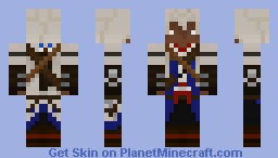 Assassin's Creed 3-D [Connor] Minecraft Skin