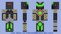 Cyber Robot Minecraft Skin