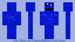 Cookie Monster Minecraft Skin