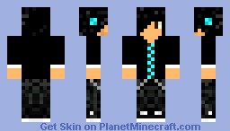 Cool boy cyan Minecraft Skin