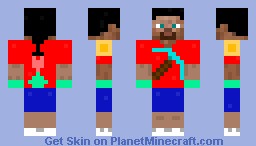 Cool Steve Minecraft Skin