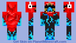 Cool Blue Minecraft Skin