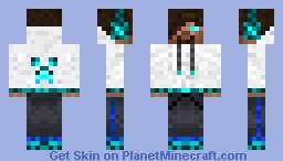 3D Cool Freaky Steve [by Viperro] Minecraft Skin