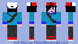 Cool Pokemon Trainer Skin Minecraft Skin