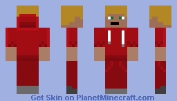 Cool Red Minecraft Skin