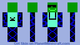 Cool Slime Minecraft Skin