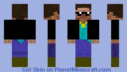 Cool Steve Minecraft Skin
