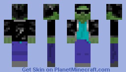 Cool Zombie Minecraft Skin