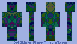 Coral Guardian Minecraft Skin