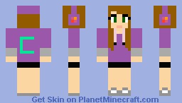 My mate coral Minecraft Skin