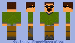 Counter Strike Source: Terrorist Minecraft Skin
