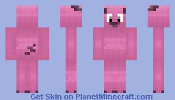 Courage the cowardly dog Minecraft Skin
