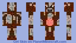 Cow Man Minecraft Skin