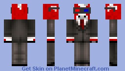 cool red cow skin Minecraft Skin