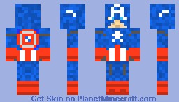 Cpt. America! Minecraft Skin