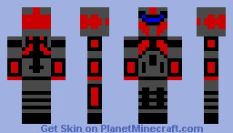 Crackdown2 red agent Minecraft Skin