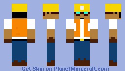 Builder skin for player (HD) Minecraft Skin