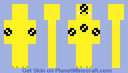 Crash test dummy Minecraft Skin