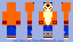 Sandy Cheeks Minecraft Skin