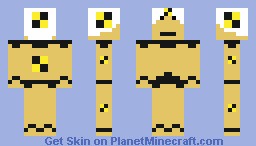 Crash Test Dummy Minecraft Skin