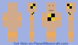 Crash test dummy Minecraft Skin